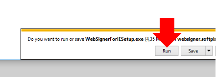 Instalação do plug-in Web Signer